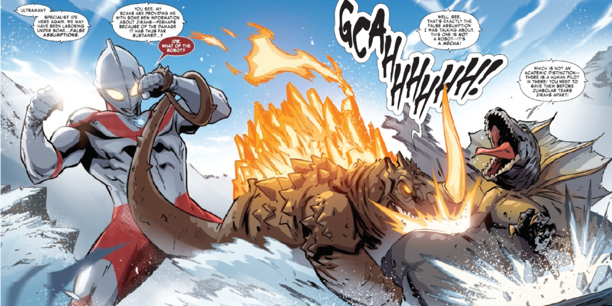 Ultraman Just Discovered the Important Distinction Between Mech and Robot
