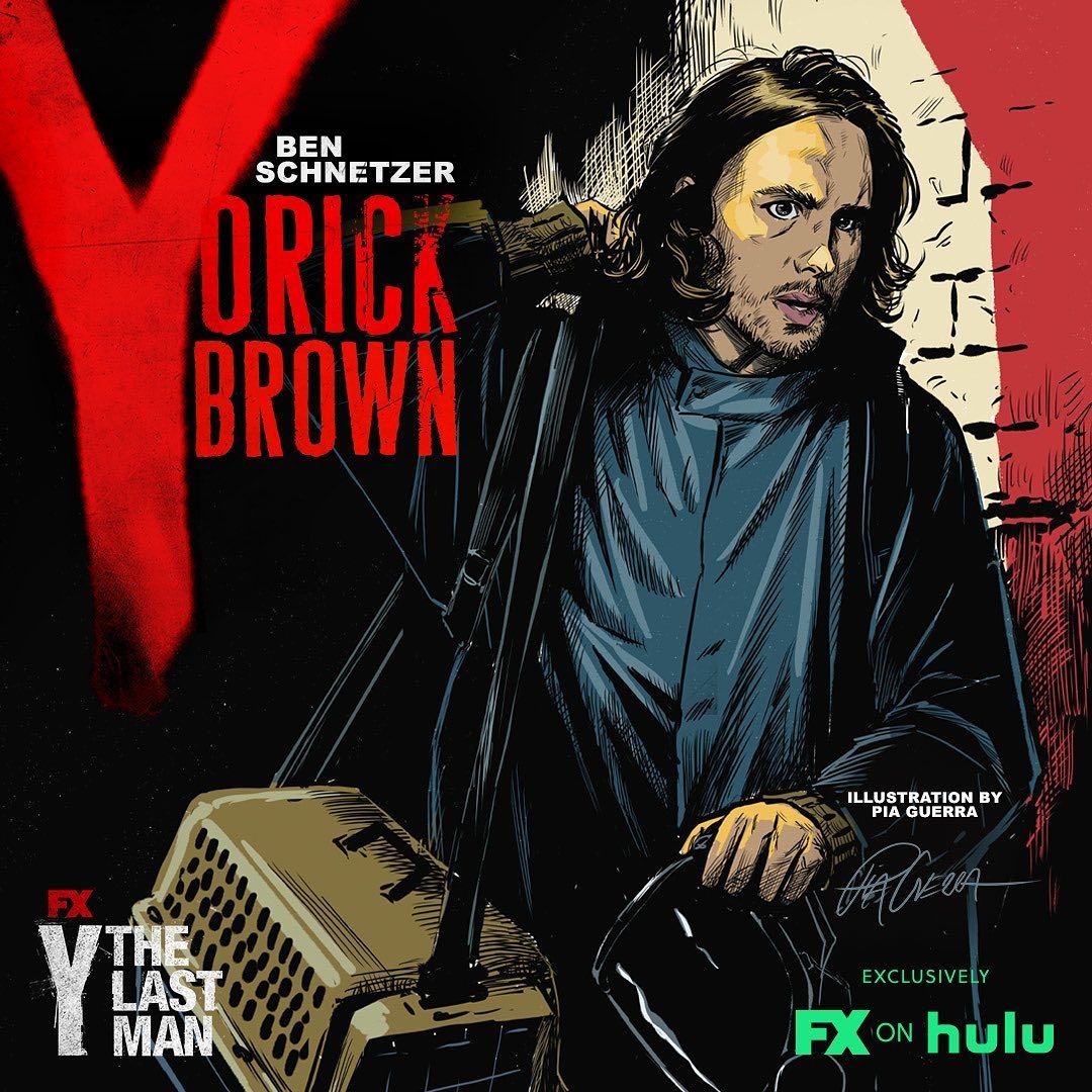 Y: The Last Man's Original Artist Creates Portraits for the Show's Full ...
