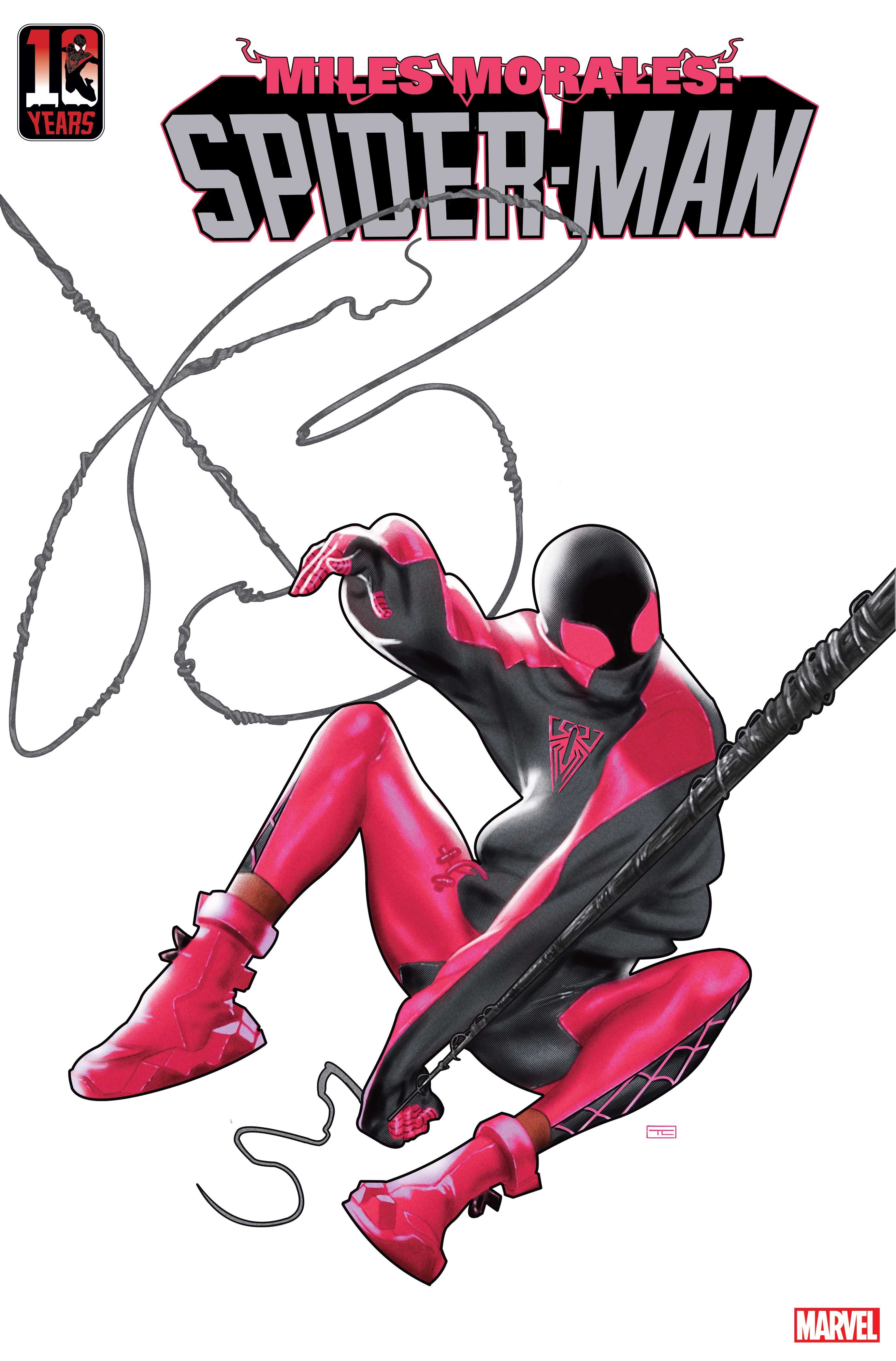 Miles Morales' Tenth Anniversary Covers Celebrate Spider-Man's New Costume