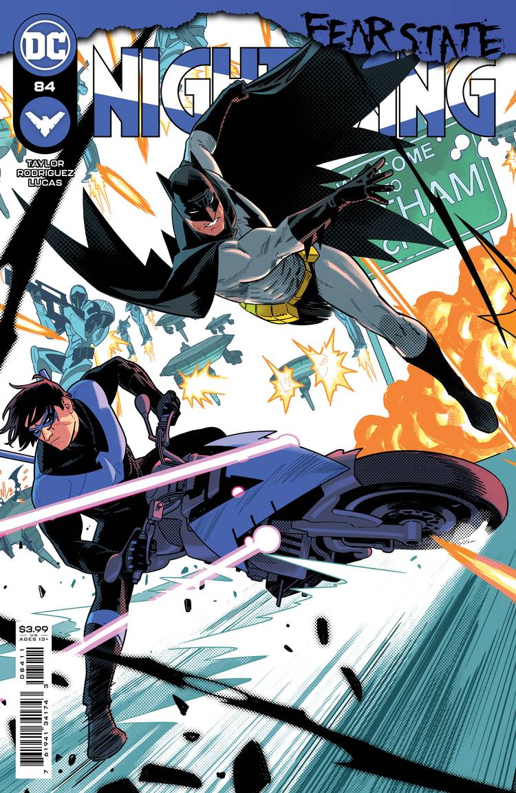 Fear State's Taylor Discusses Nightwing's Return to Gotham City