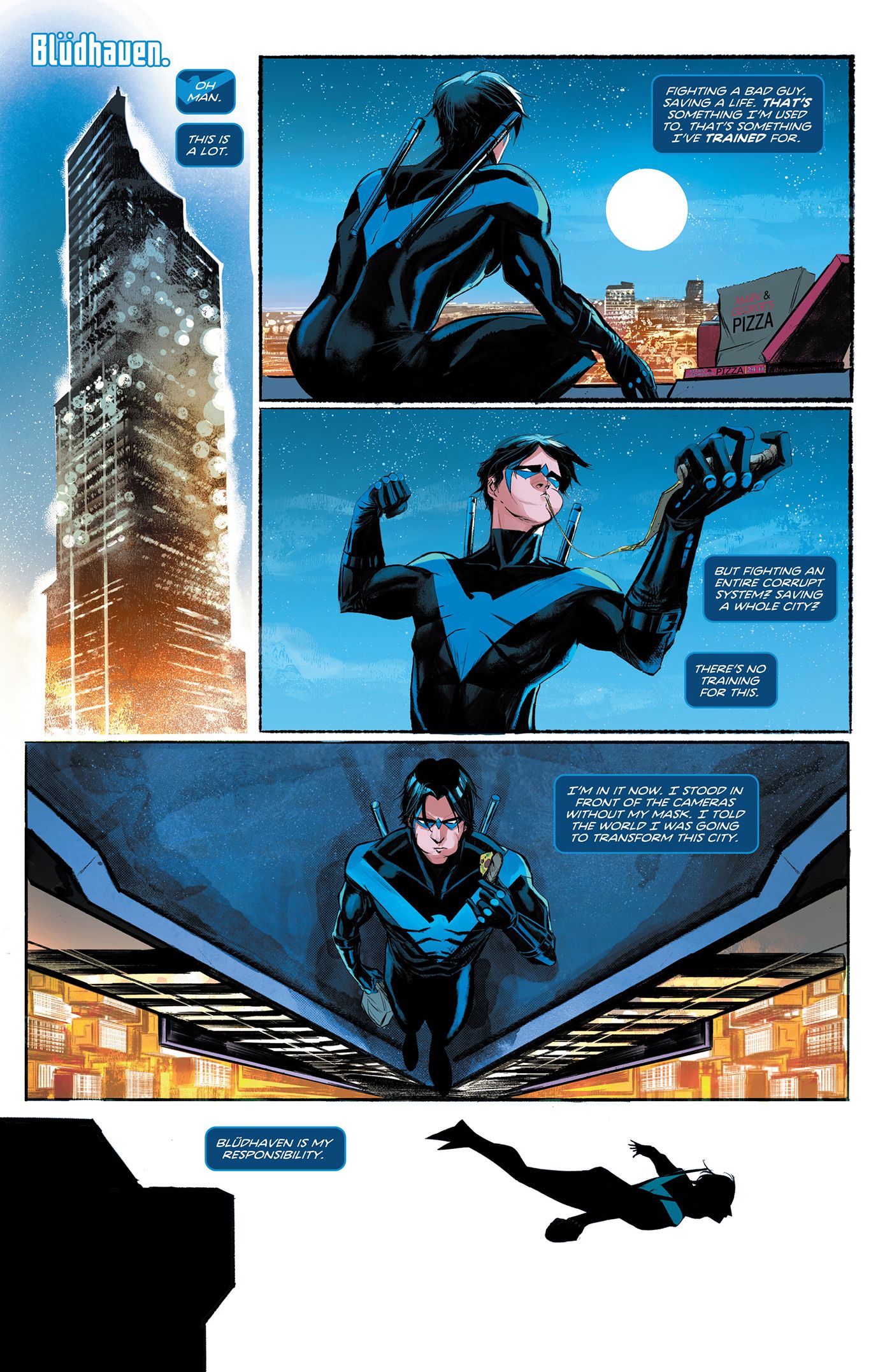 Nightwing #84 Preview Sends Dick Grayson Back to Gotham