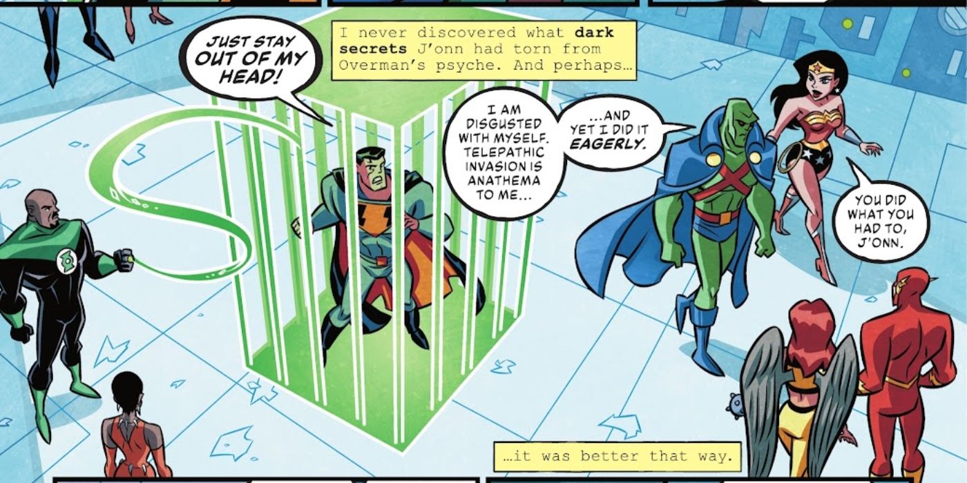 Justice League: Why Martian Manhunter Terrifies His Newest DCAU Foe