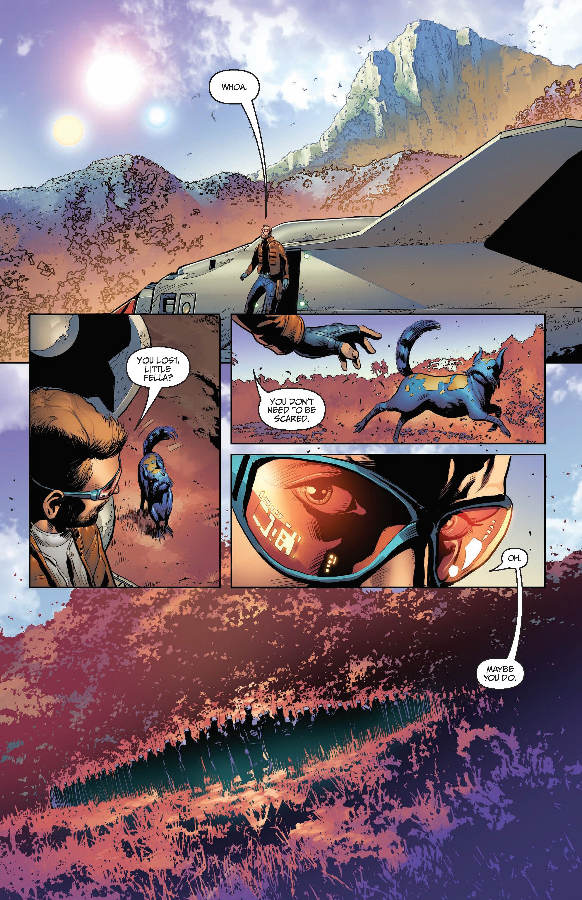 Seven Dead Stars #0 Sends Its Offbeat Heroes to an Alien World (Exclusive)