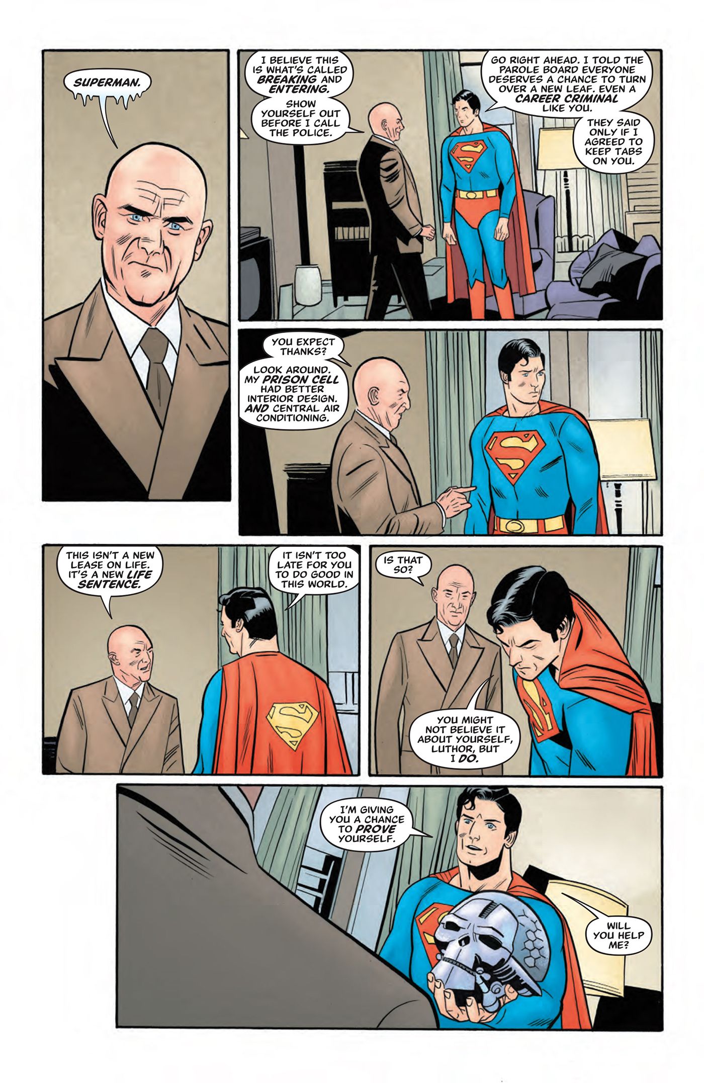 Superman '78 Gives Readers Their First Look at Gene Hackman's Lexosuit