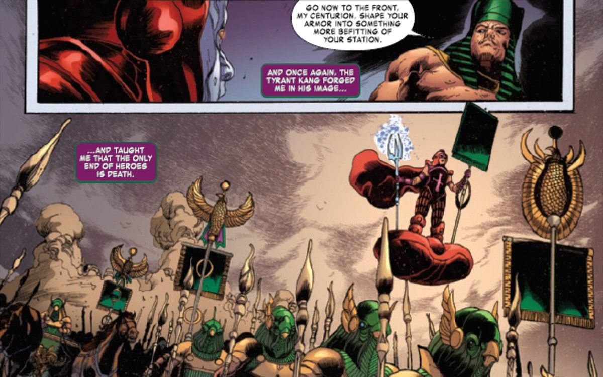 Kang the Conqueror Just Turned the Scarlet Centurian Into His Most ...