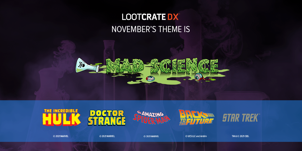 Hulk, Doctor Strange Headline Loot Crate's November 'Mad Science' Box ...