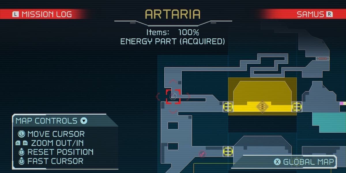 Metroid Dread Artaria Item Guide