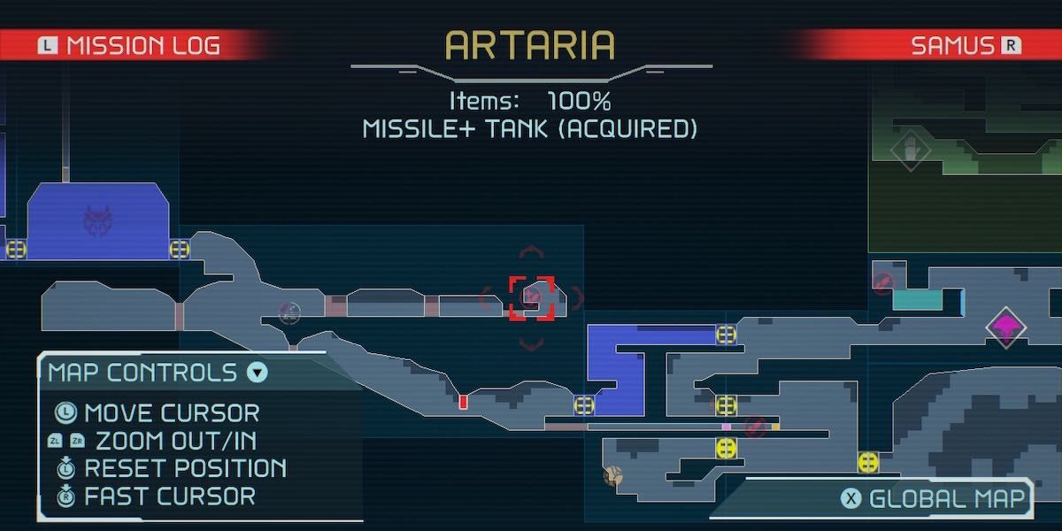 Metroid Dread Artaria Item Guide