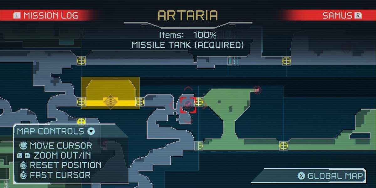 Metroid Dread Artaria Item Guide