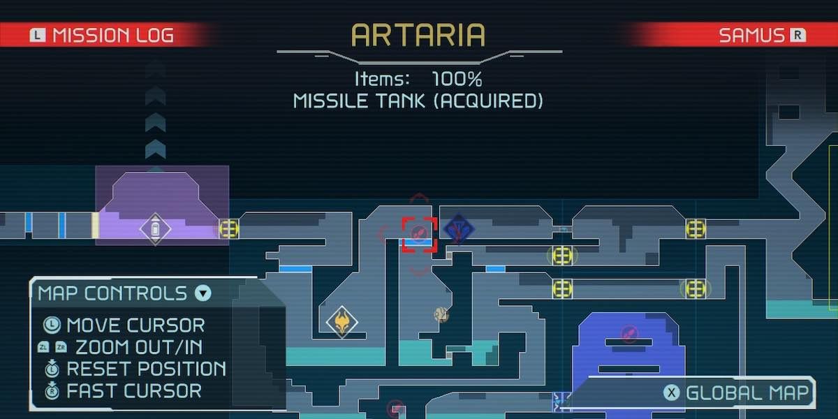 Metroid Dread Artaria Item Guide