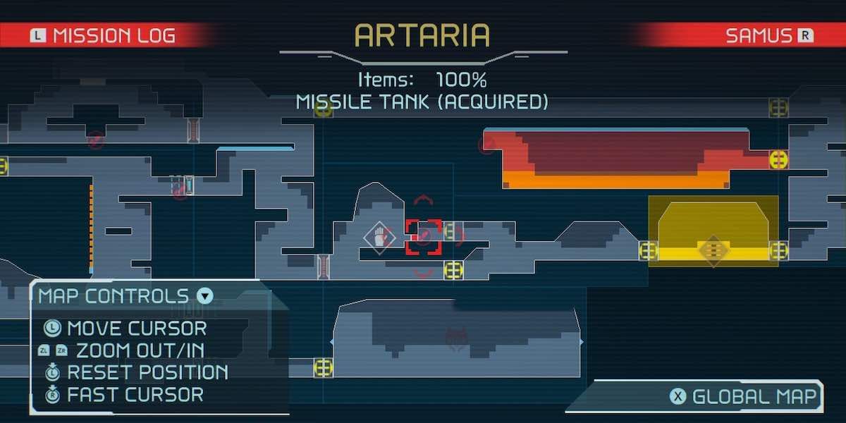 Metroid Dread Artaria Item Guide