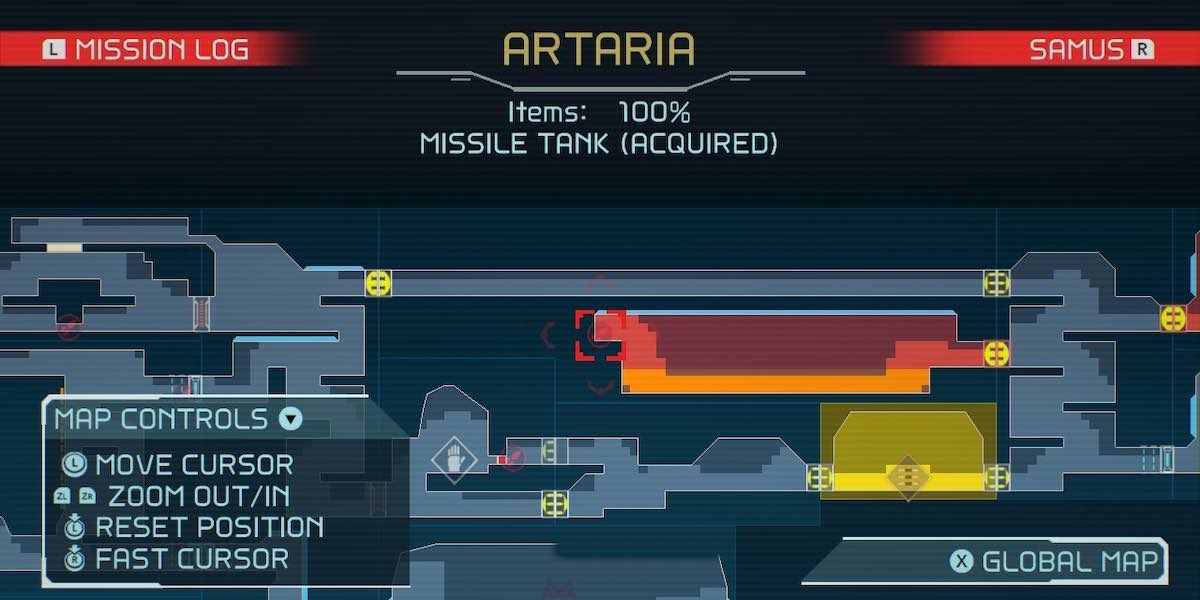 Metroid Dread Artaria Item Guide