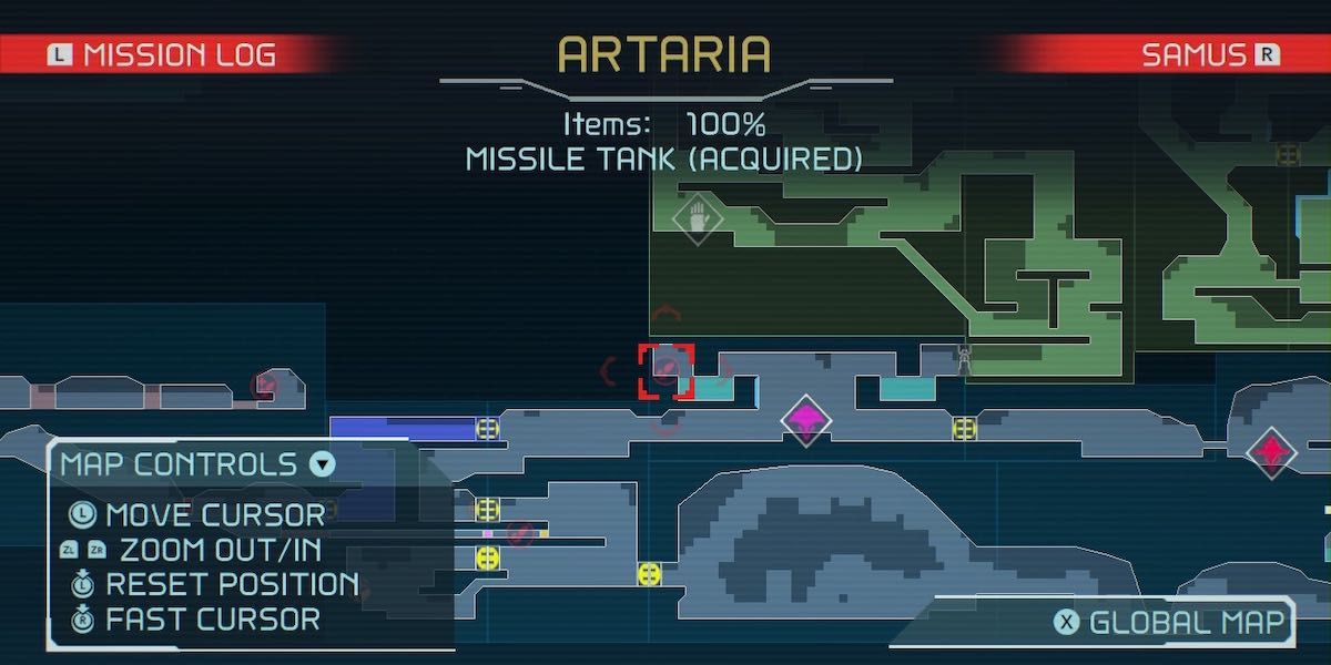 Metroid Dread Artaria Item Guide