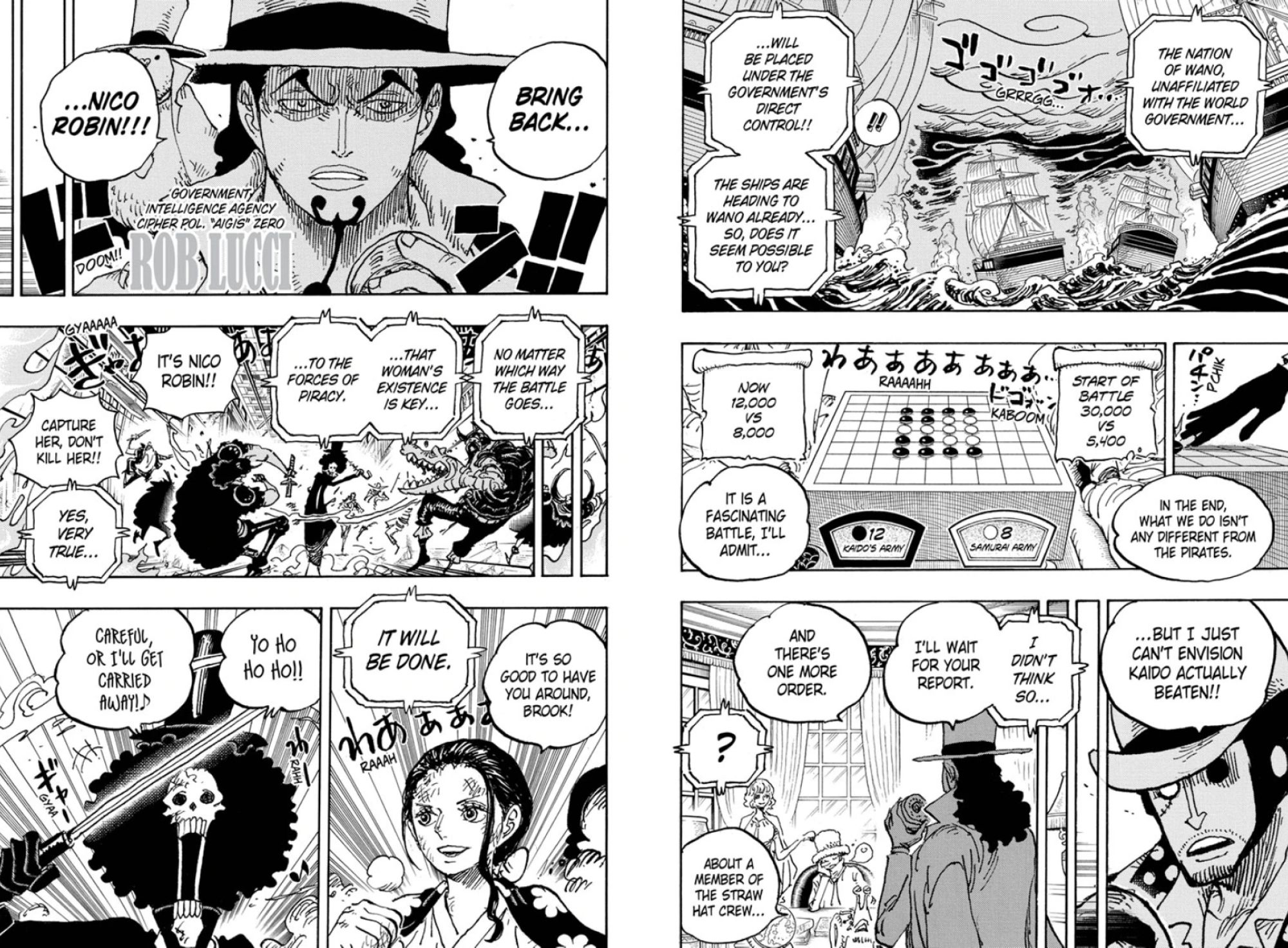 One Piece Chapter #1028 Recap & Spoilers: Brachiosnakeus