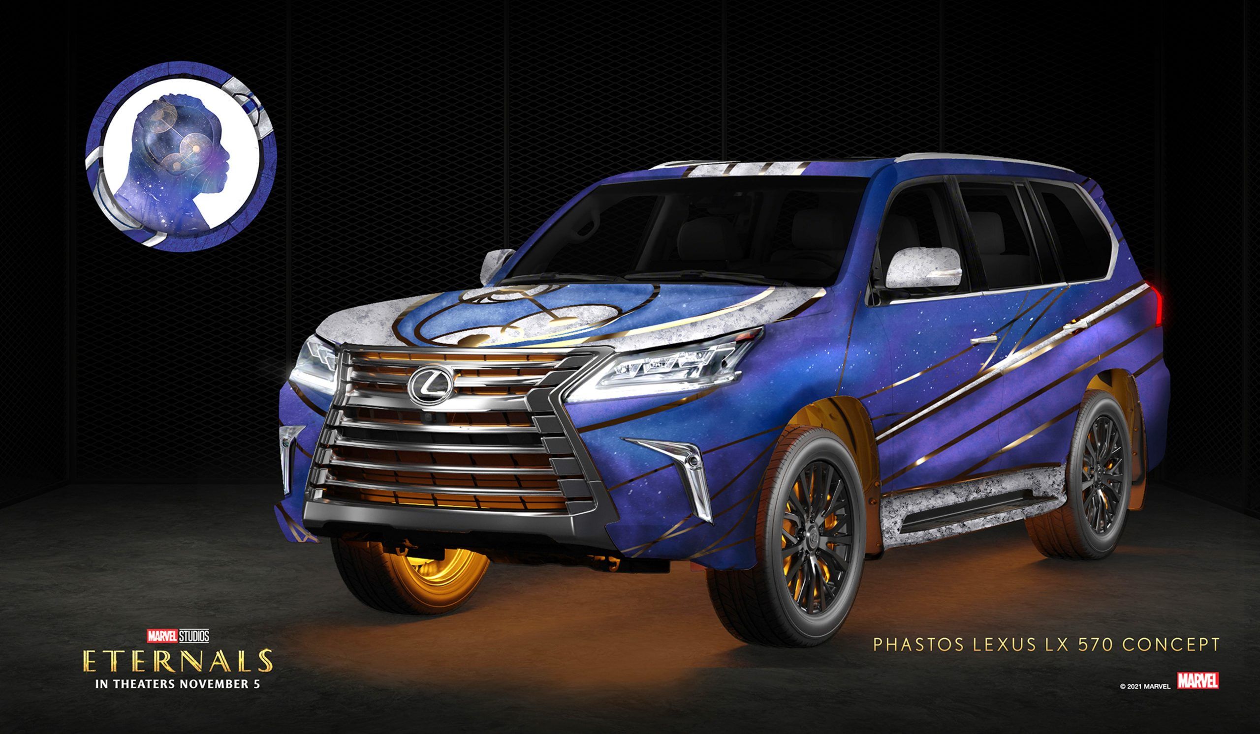 Marvel, Lexus Team for a Line of Eternals-Themed Luxury Vehicles