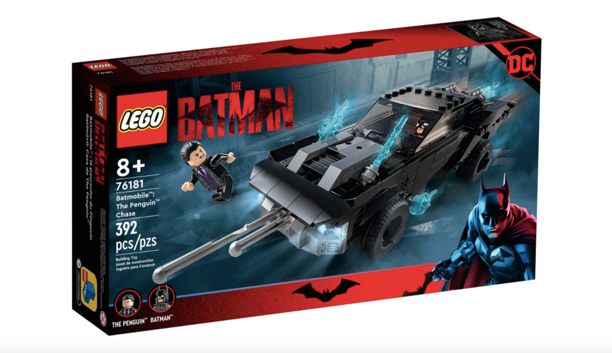 The Batman LEGO Set Reveals the New Batmobile's Features
