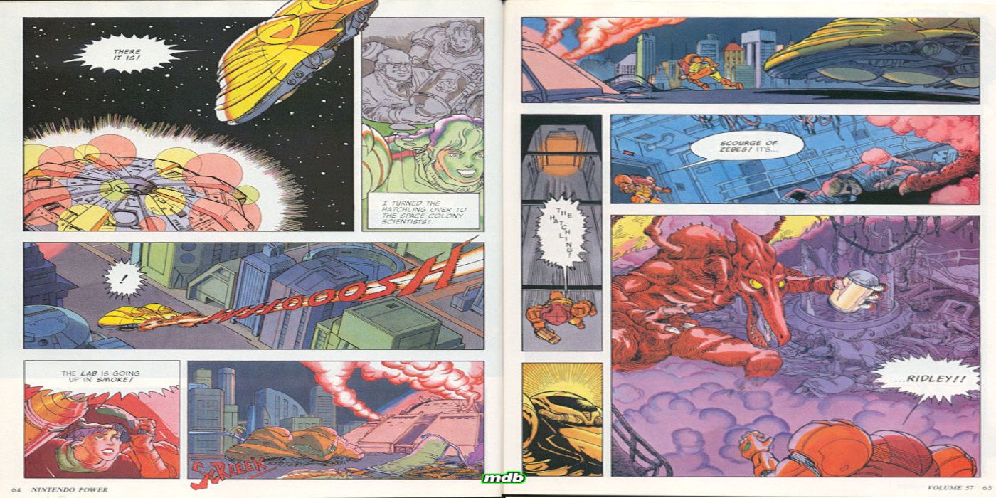 Metroid: How Nintendo Comics Gave SNES Ridley a New Ending