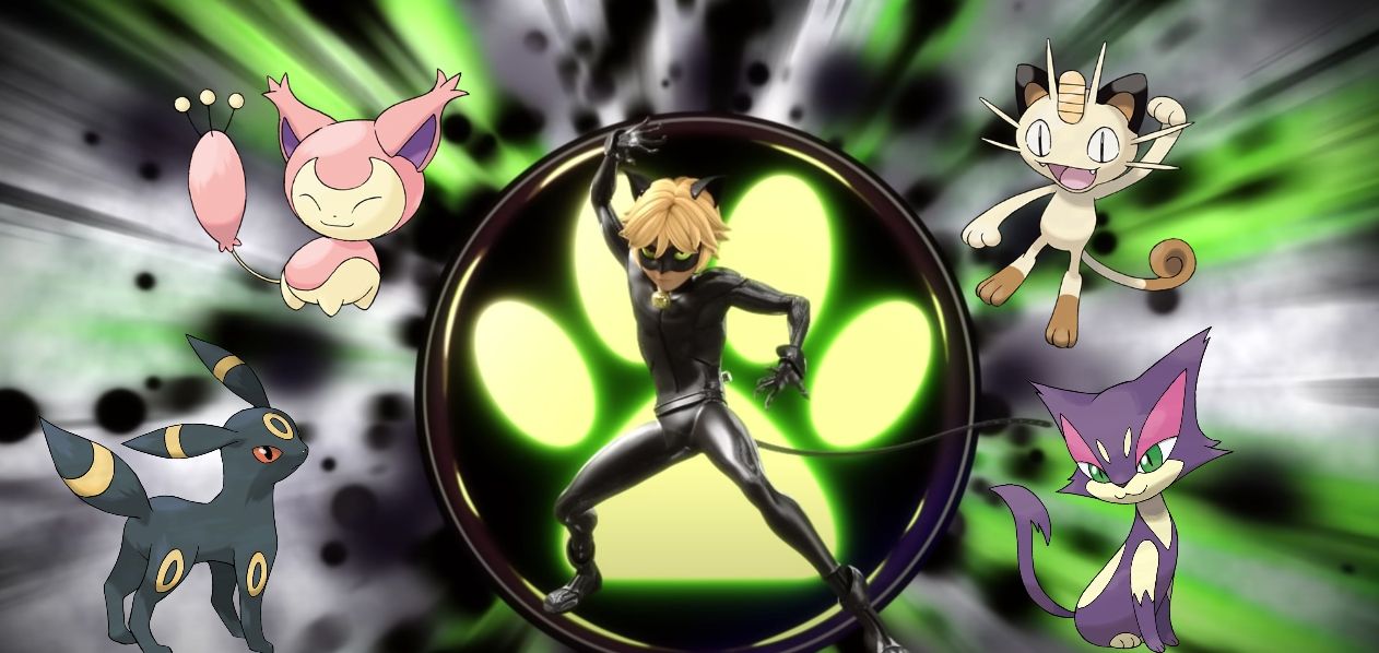 What Types of Pokémon Would Miraculous Ladybug's 5 Main Heroes Train?