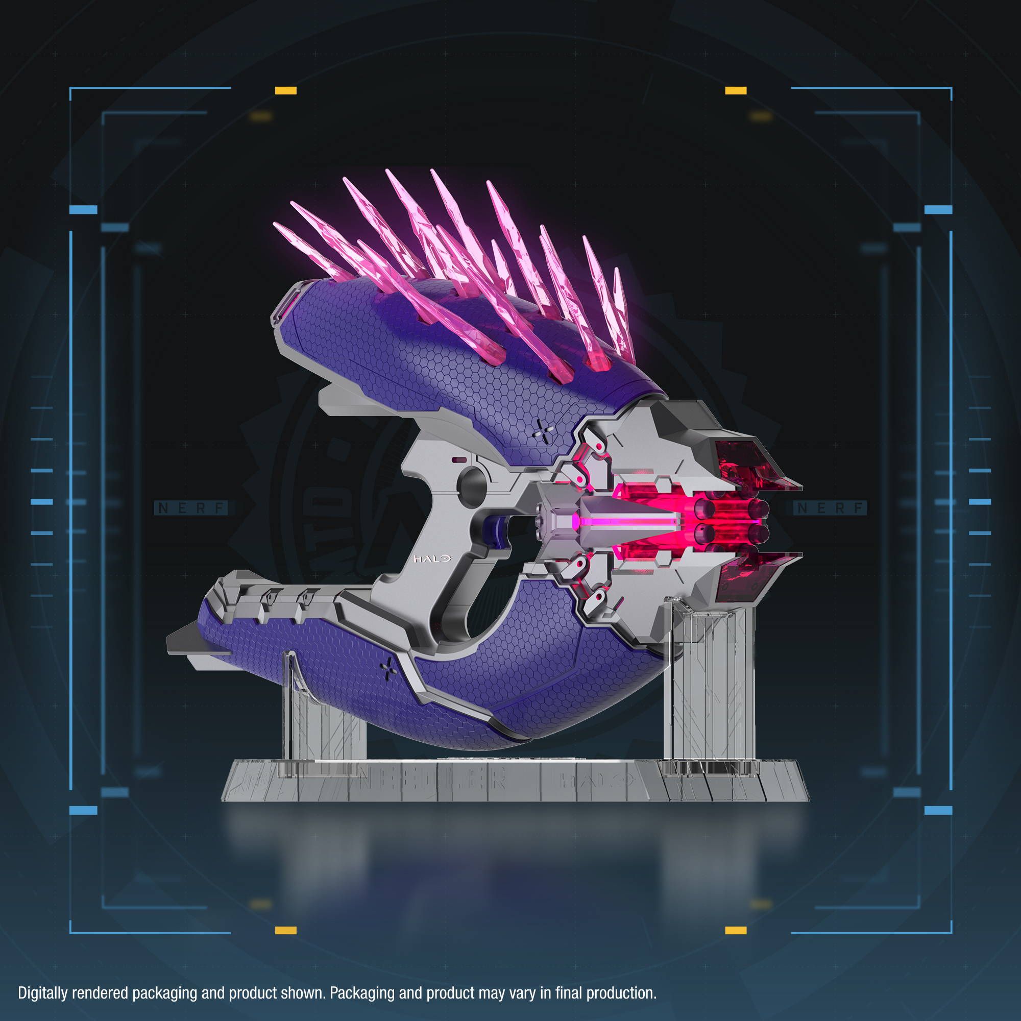 Hasbro Debuts Halo Needler Nerf Gun
