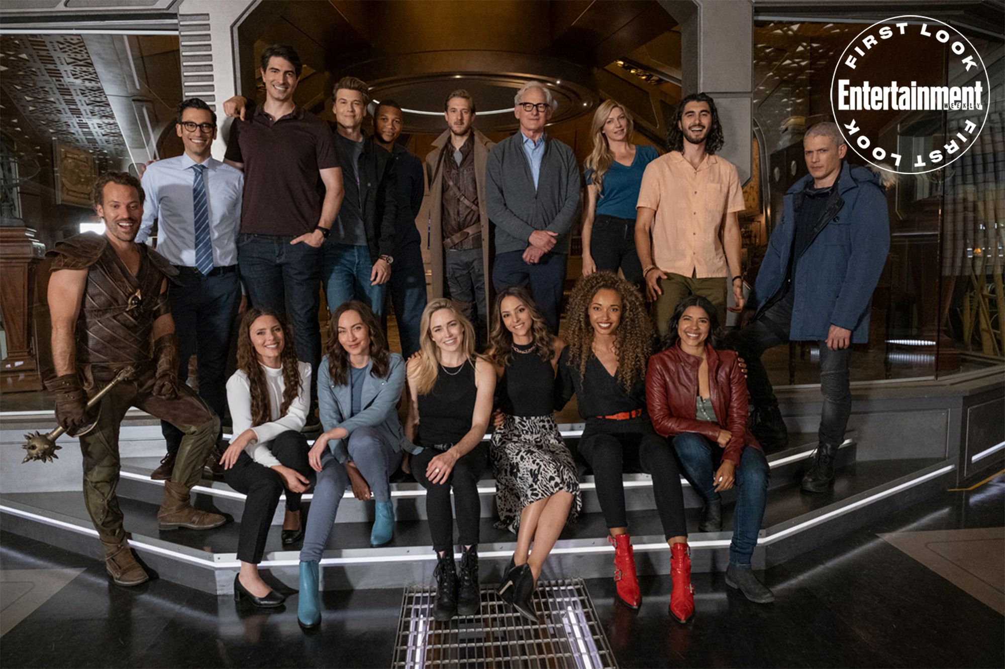 Legends of Tomorrow Episode 100 Photos Welcome Back Hawkman, Firestorm ...