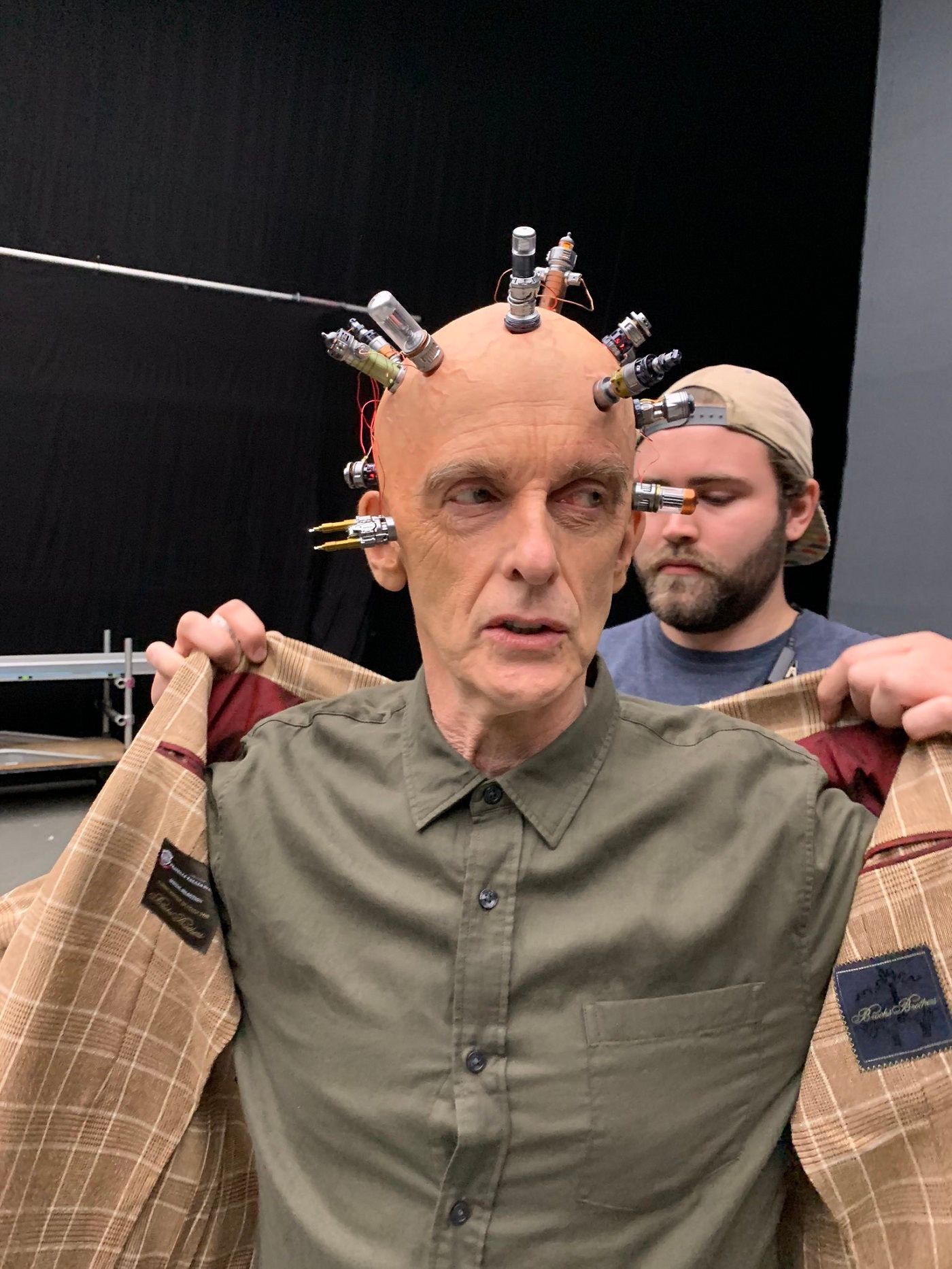 The Suicide Squad Photo Shows Peter Capaldi's Original Thinker Design