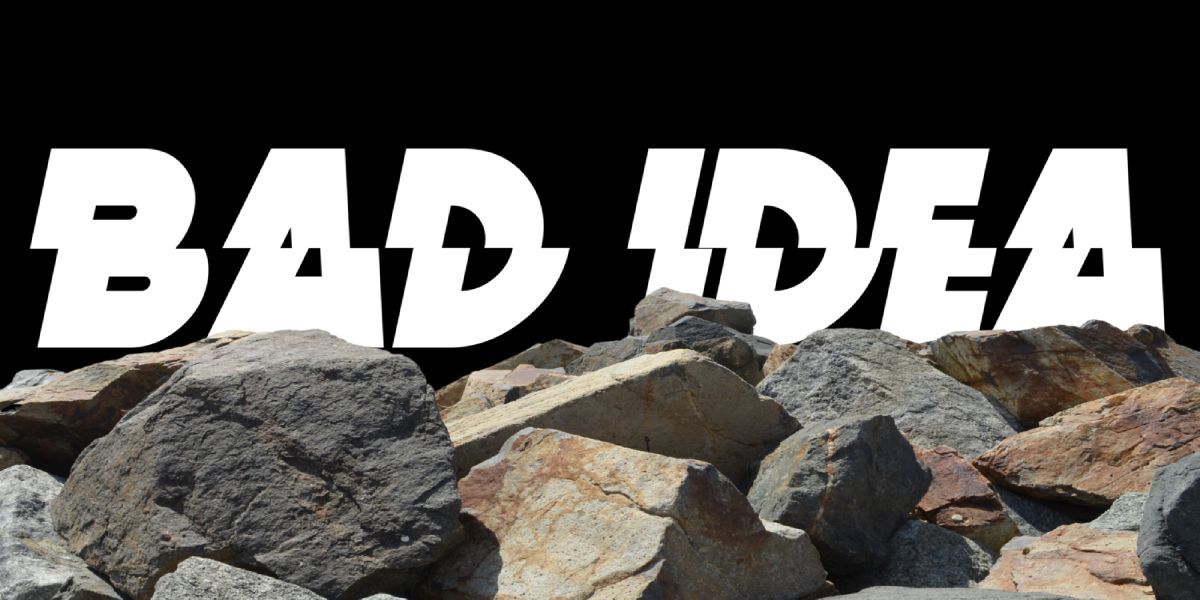 Bad Idea Isn't Done Yet, and Is Now Releasing Rocks Instead of Comics