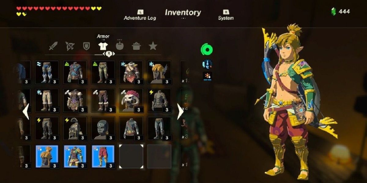 Breath Of The Wild: 10 Armor Sets You Want To Buy ASAP
