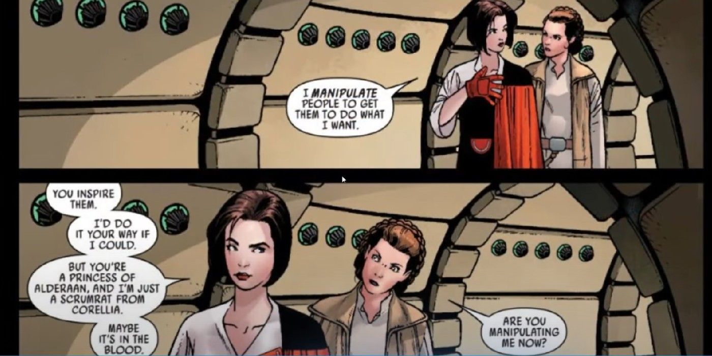 Star Wars: How Princess Leia and Solo's Qi'ra Finally Met Face-to-Face