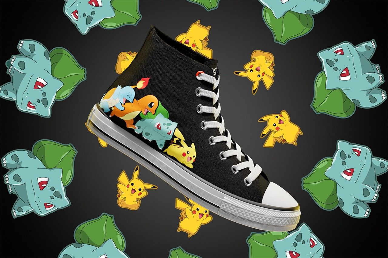 Converse Catches Pokémon Sneaker and Apparel Collaboration