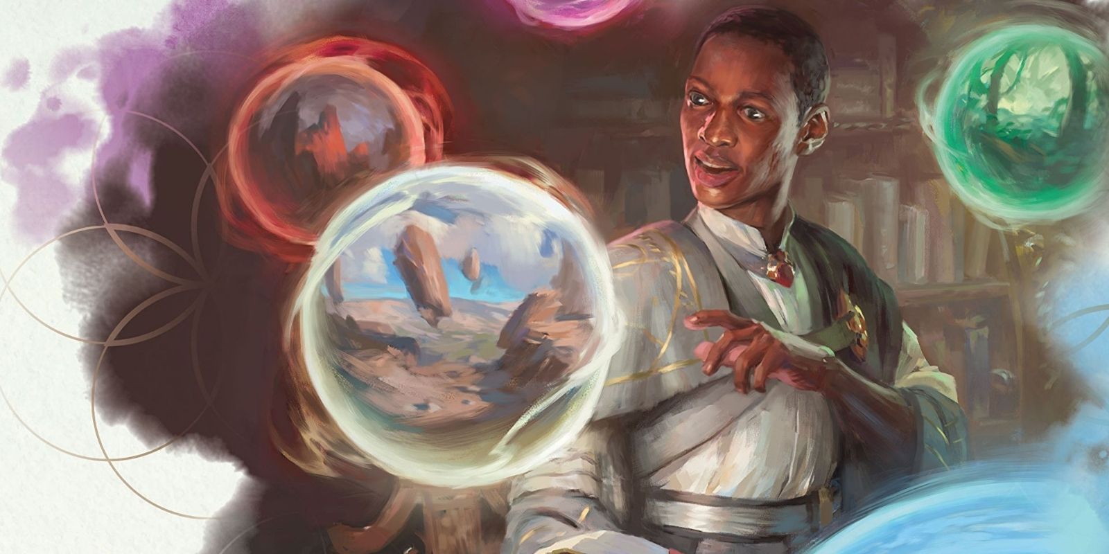 DnD: Strixhaven: Curriculum of Chaos' Table of Contents Surfaces