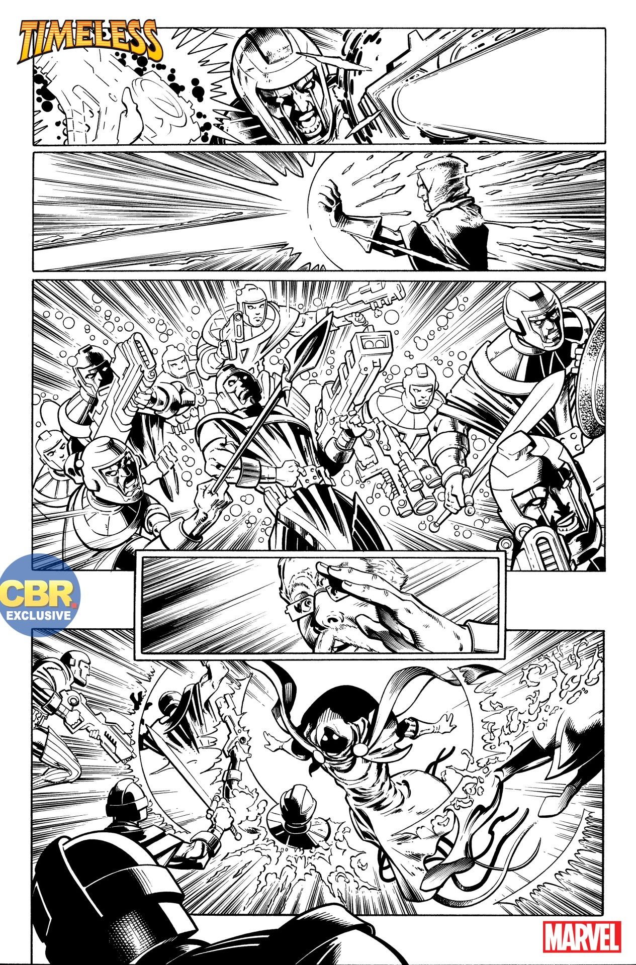 Moon Knight Writer Covers Kang's Past & Future With Timeless Marvel Comic