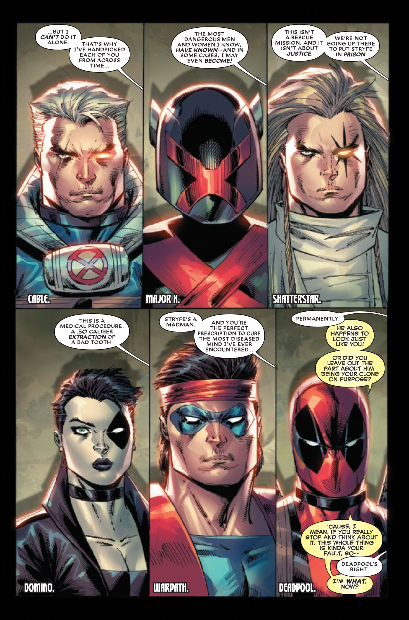 Rob Liefeld Introduces a Movie-Accurate Domino to Deadpool's Reality