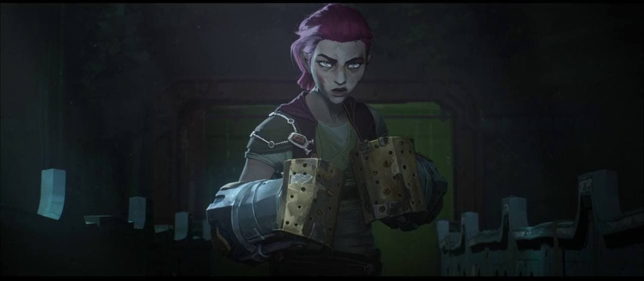 Arcane Adds a Unique Twist to Vi's Classic Anime Hero “Power-Up” Scene