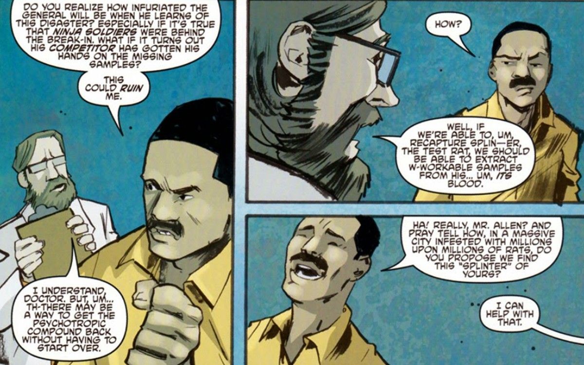 How TMNT's Splinter Fathered Other Mutants and Caused a Huge Human Tragedy
