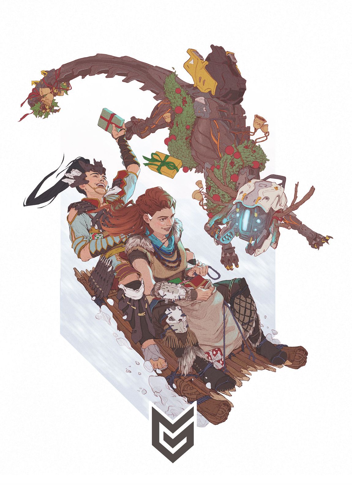 PlayStation Unveils Adorable Video Game-Inspired Christmas Cards