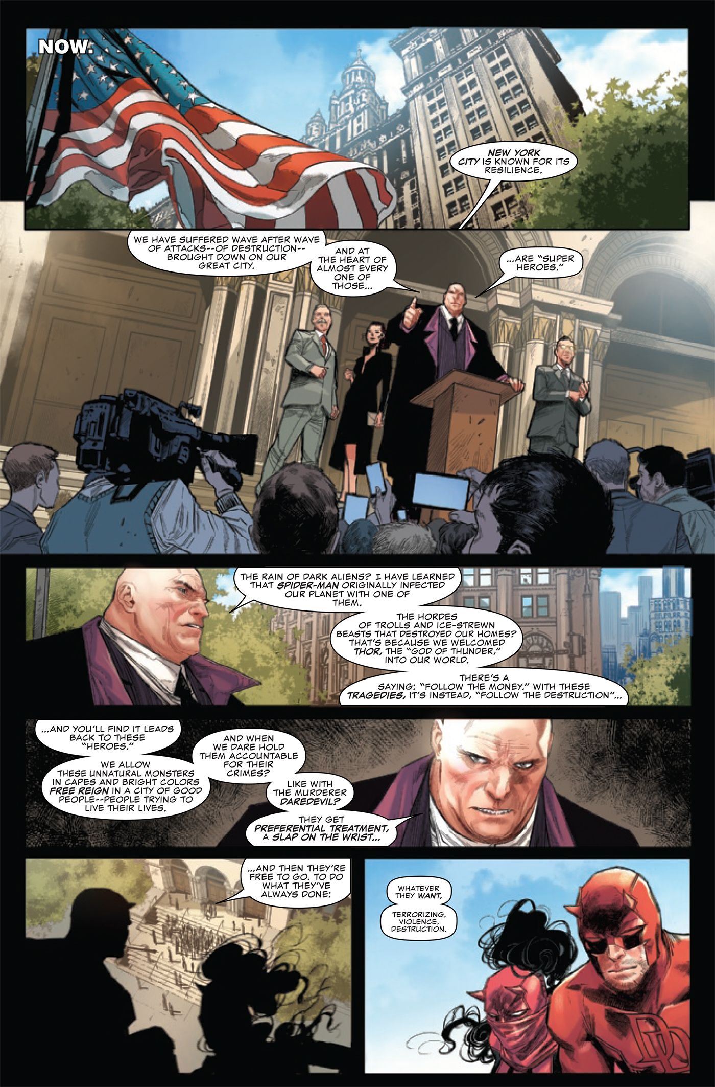 Marvel Reveals Why Kingpin's Daredevil Hatred Has Been Rekindled - and ...