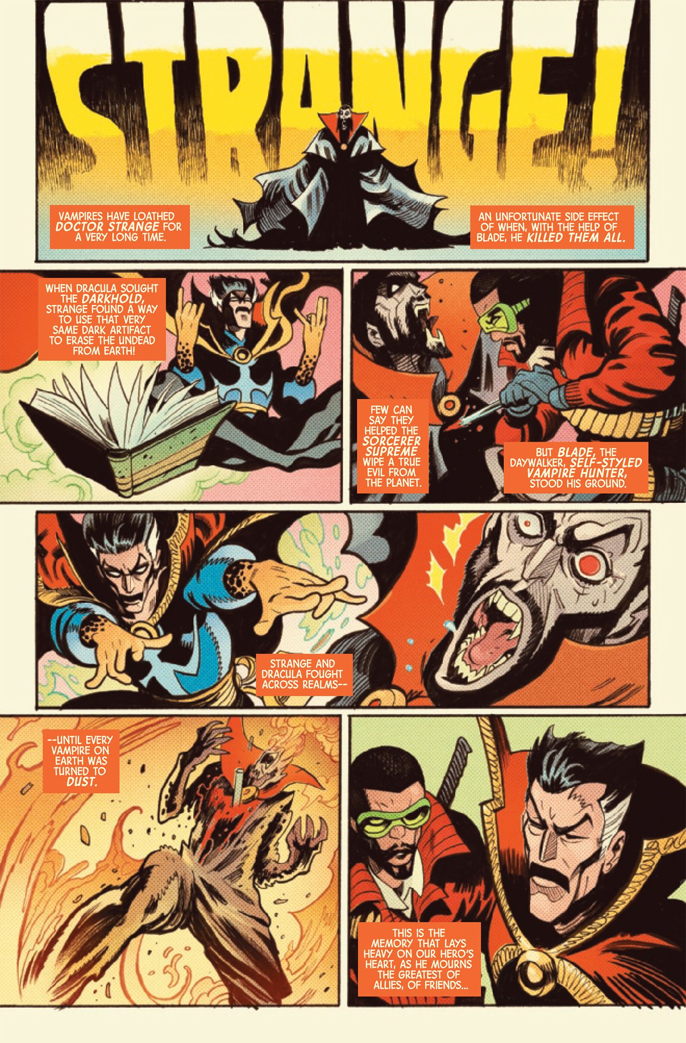 Marvel Finally Brings Blade's Most Iconic (and Bloody) Scene to Comics