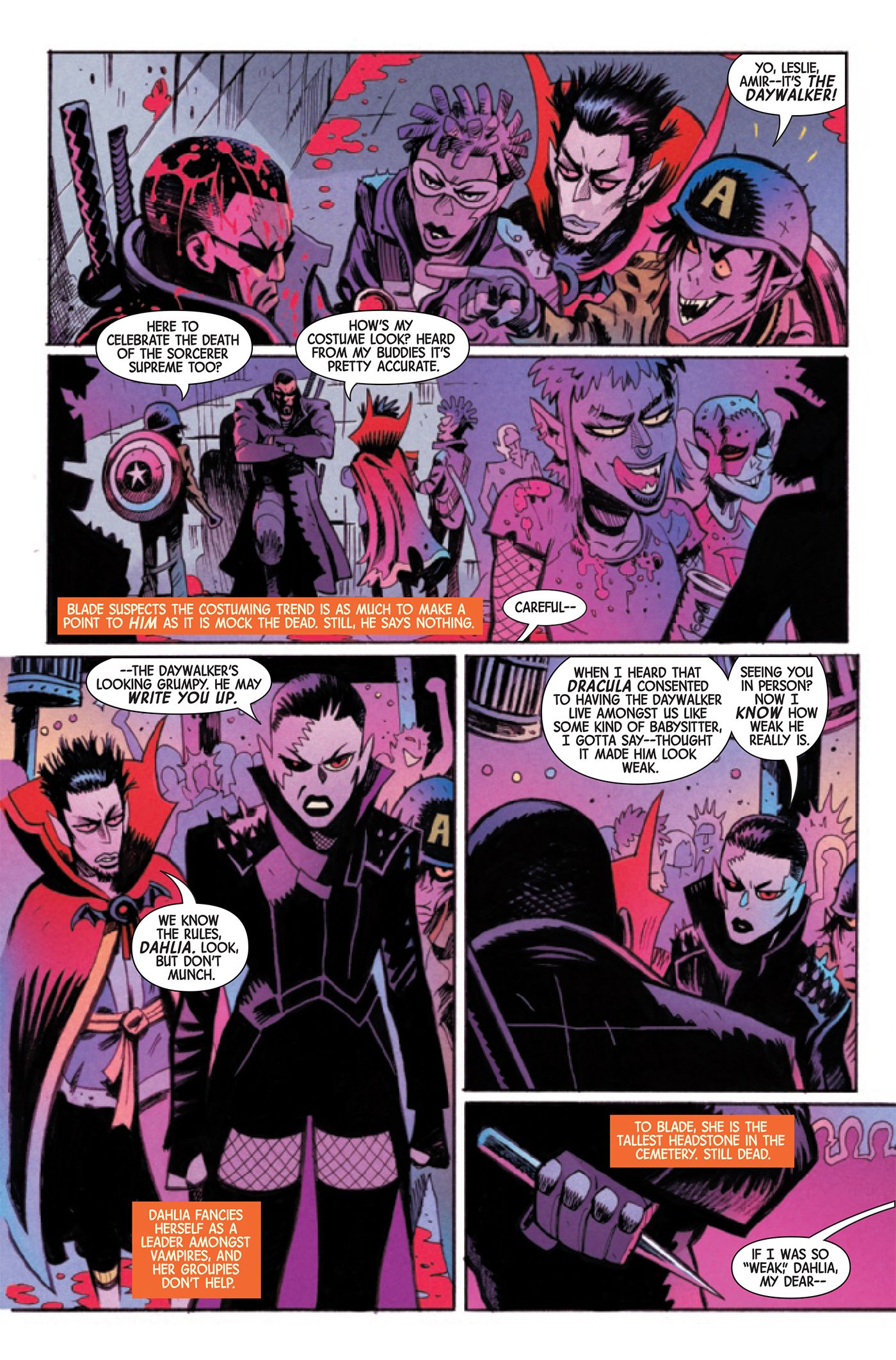 Marvel Finally Brings Blade's Most Iconic (and Bloody) Scene to Comics