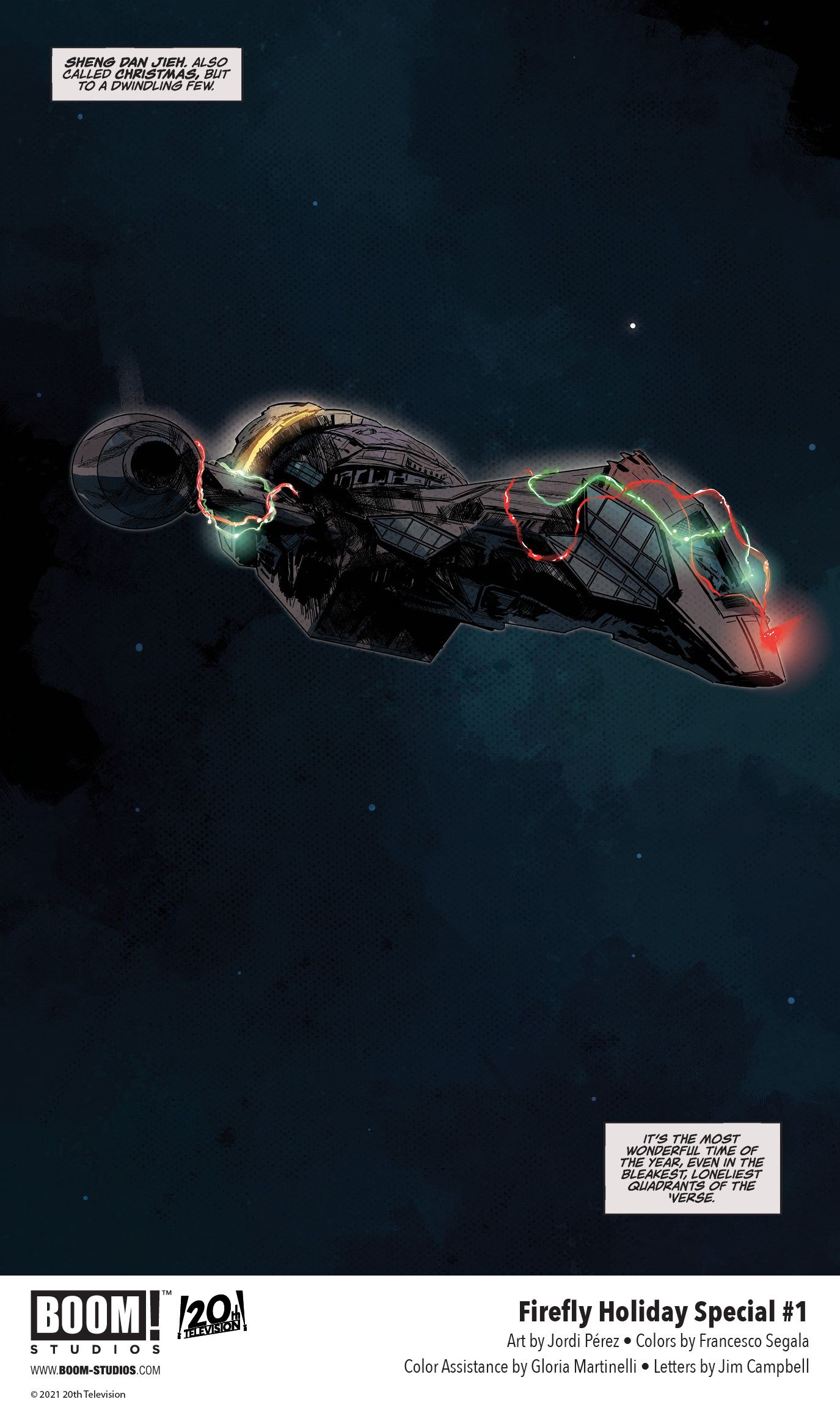 The Firefly Holiday Special #1 Celebrates the Season in Space (Exclusive)