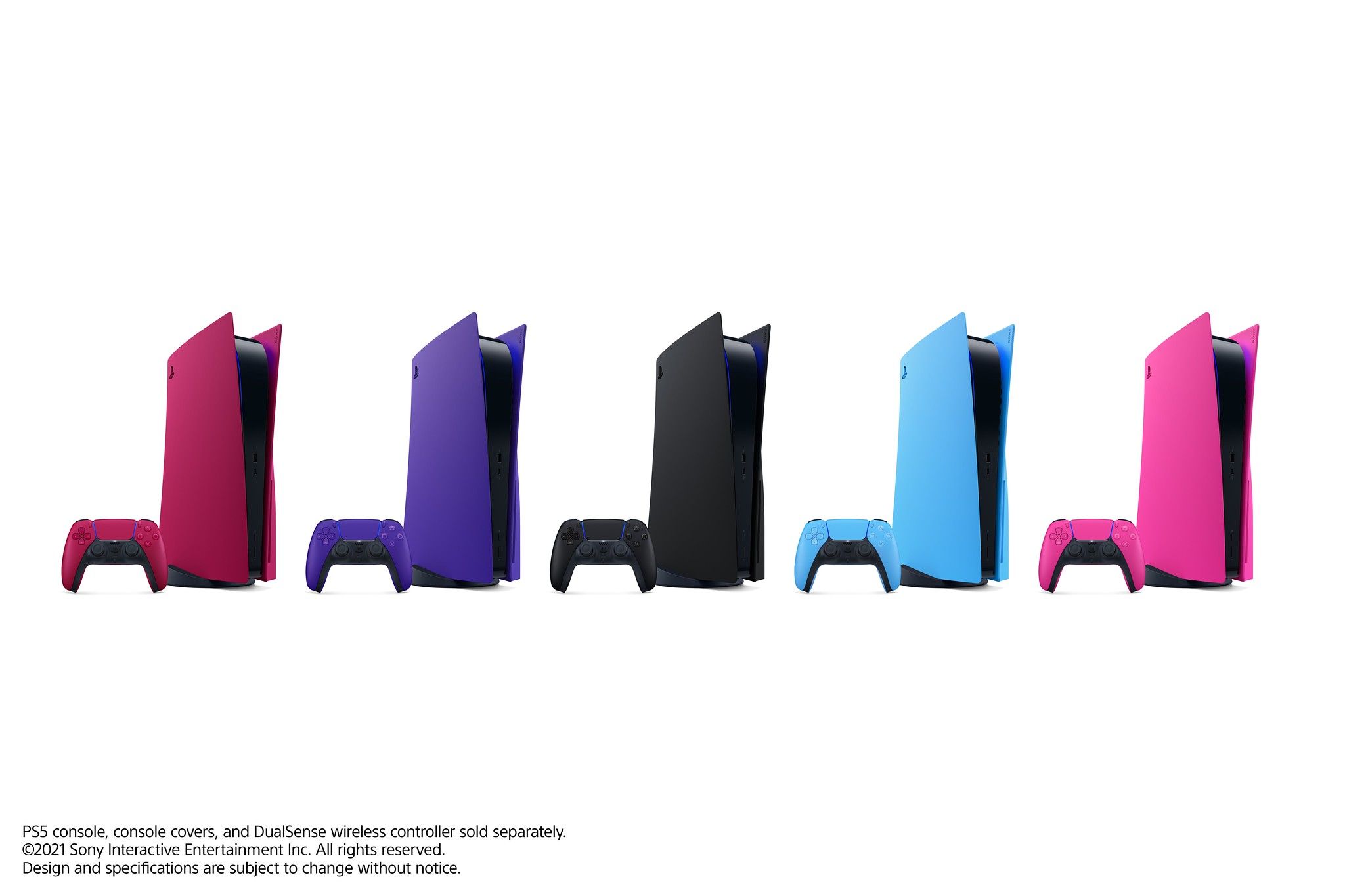 Sony Reveals Colorful New PlayStation 5 Covers