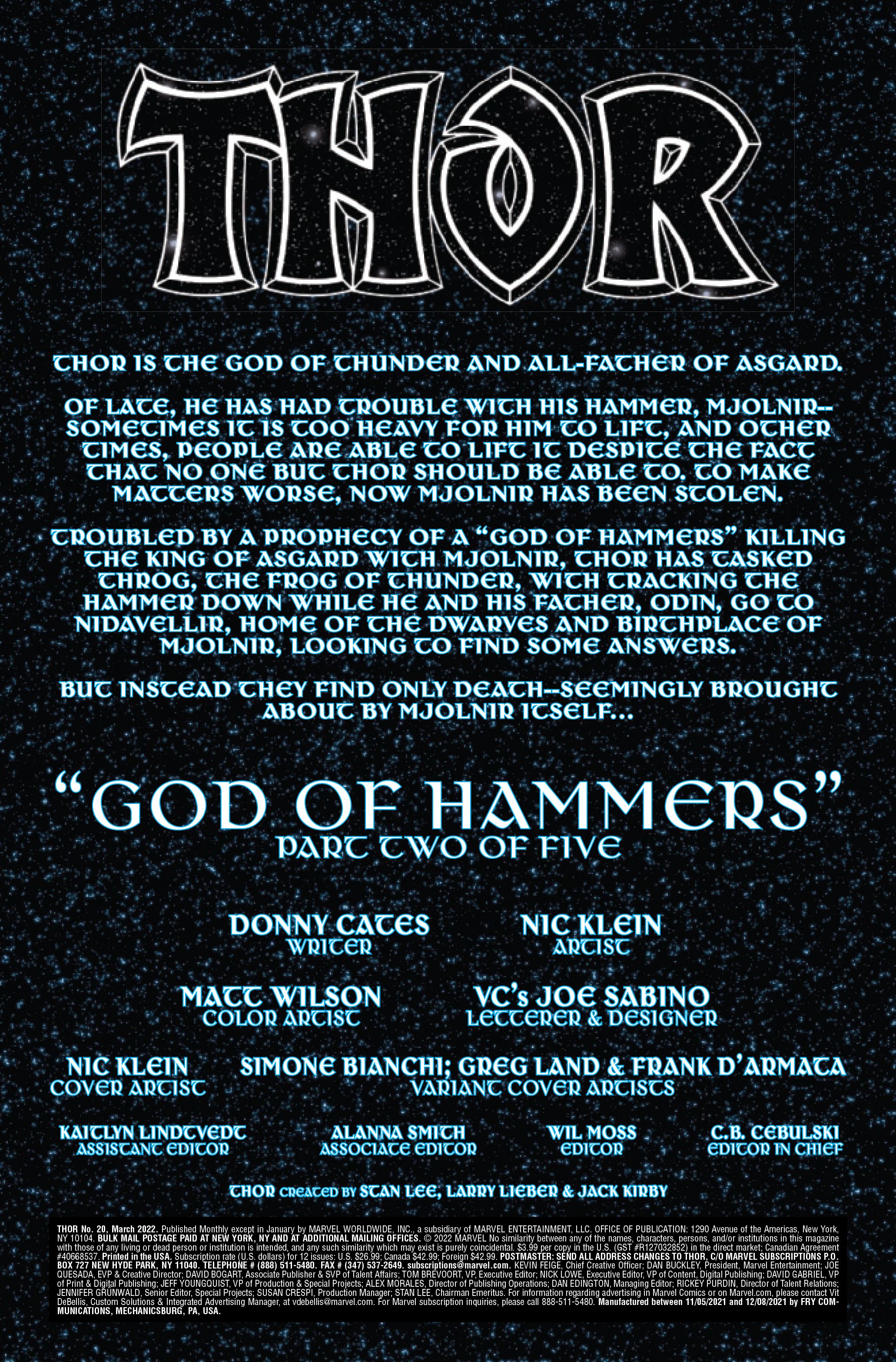 Marvel's Thor Kills Off a Key MCU Character