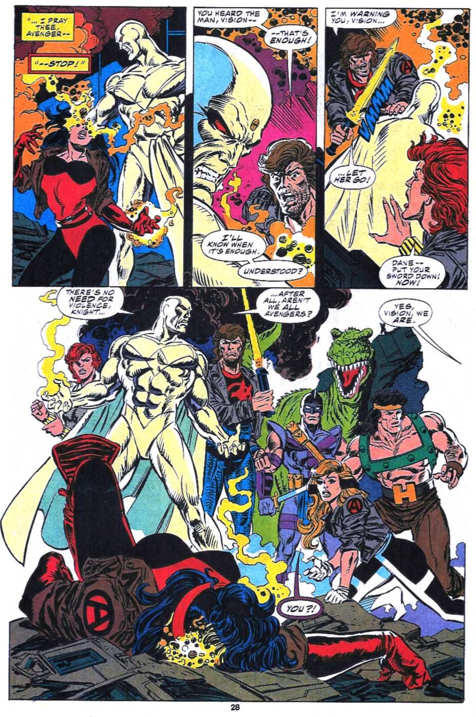 How Did Marvel Make White Vision Red Again?