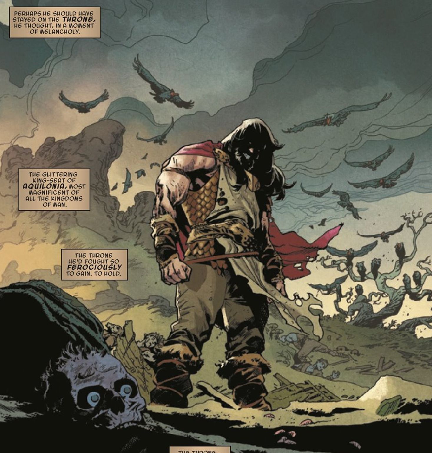 King Conan #1 Makes a Gorgeous, Grotesque Return