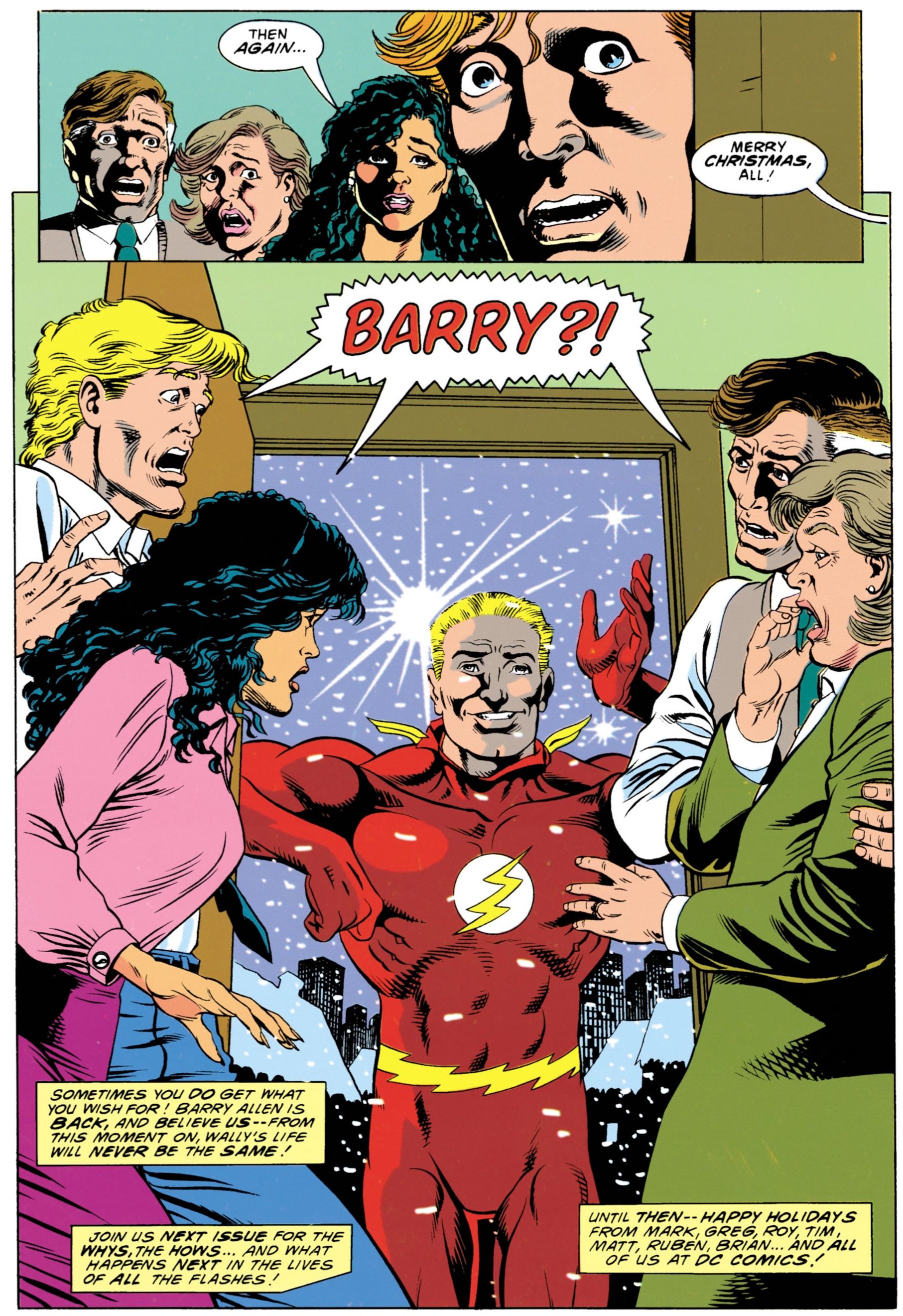 Why The Flash's Most Shocking Christmas Present Was... The Flash?