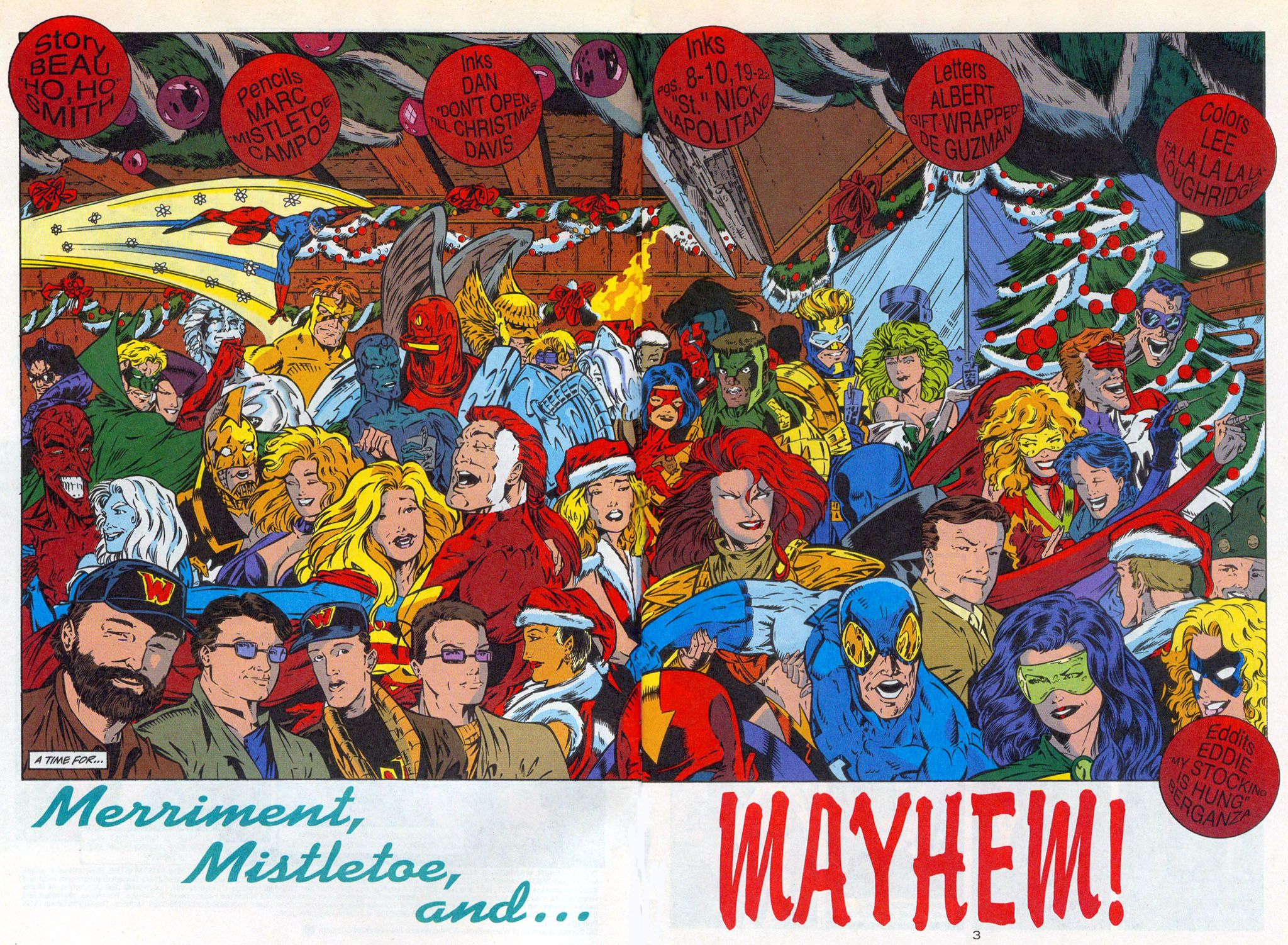 Why DC's Rarest Crossover Was Constantine Spiking Christmas Punch