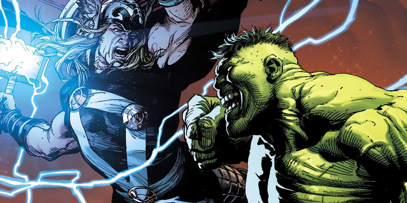 Marvel Pits Hulk vs. Thor, Promising To Change Both Avengers Forever