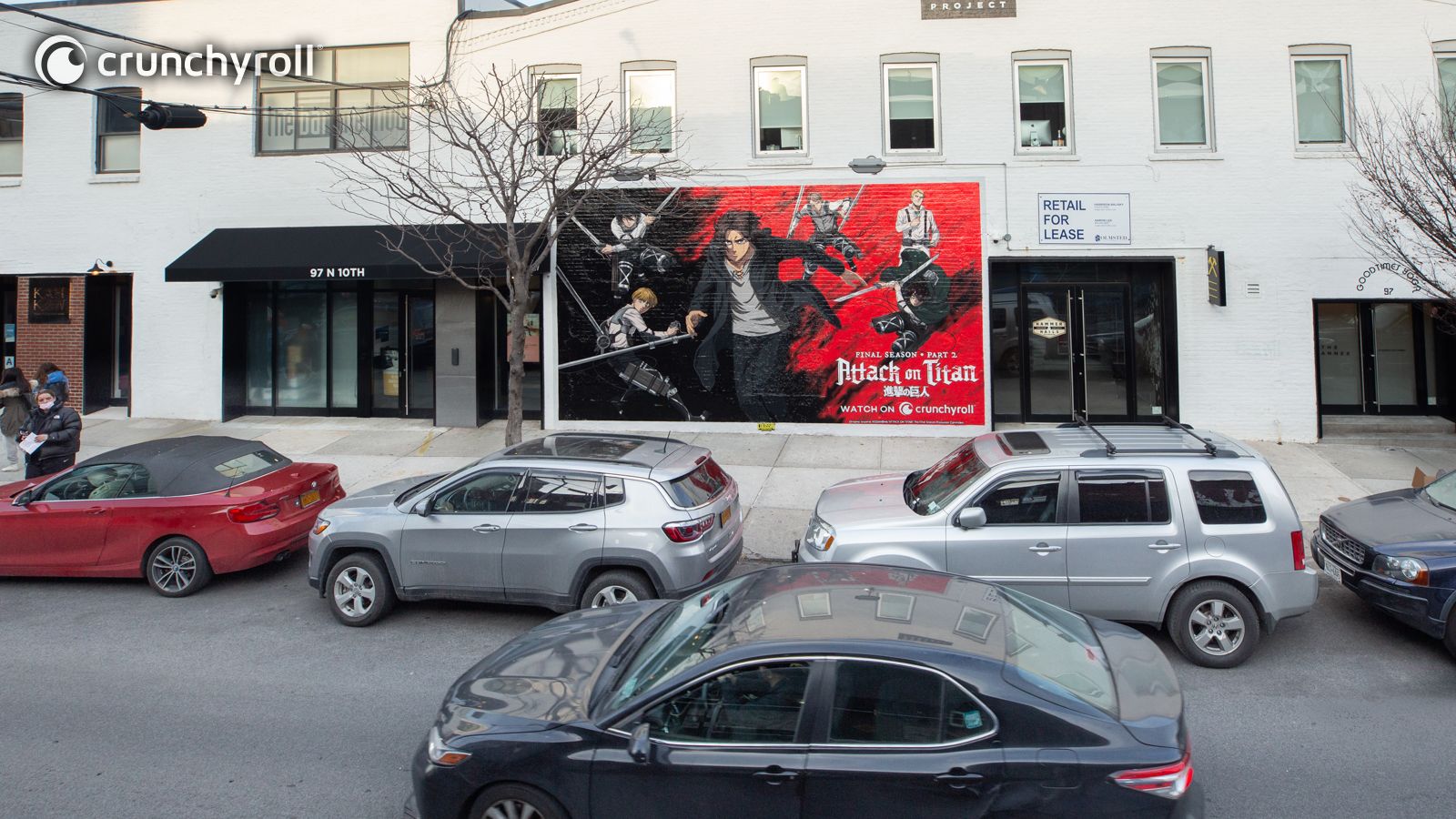 Attack on Titan Murals Burst Onto Walls in New York, Los Angeles