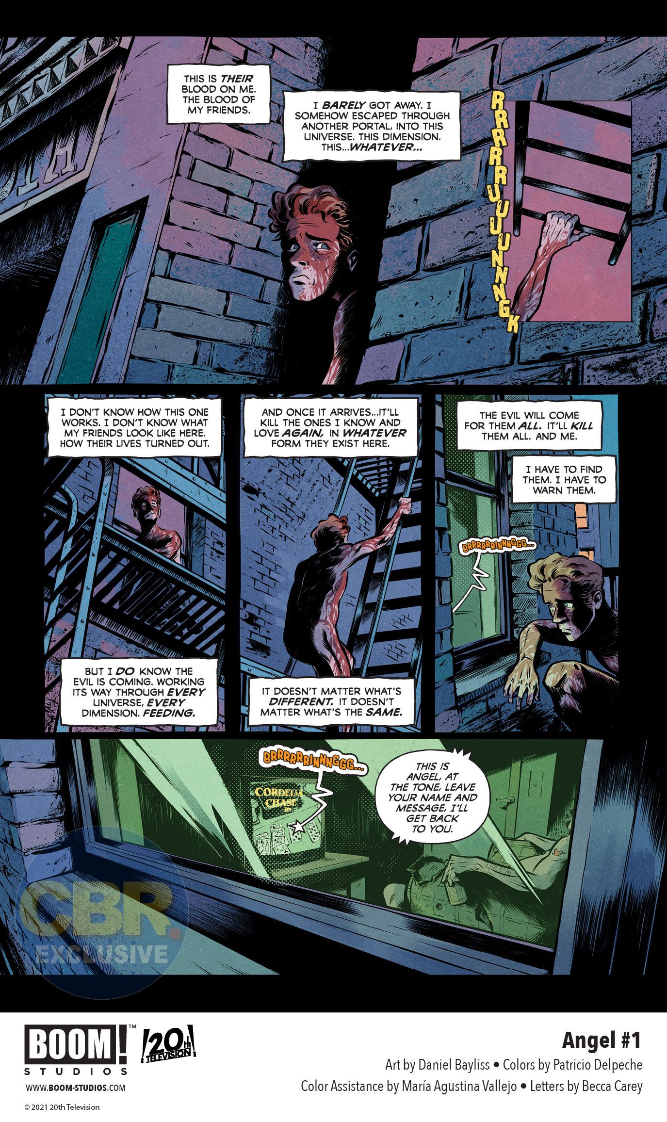 EXCLUSIVE: Angel's Back With a New Comic and a Multiversal Mystery