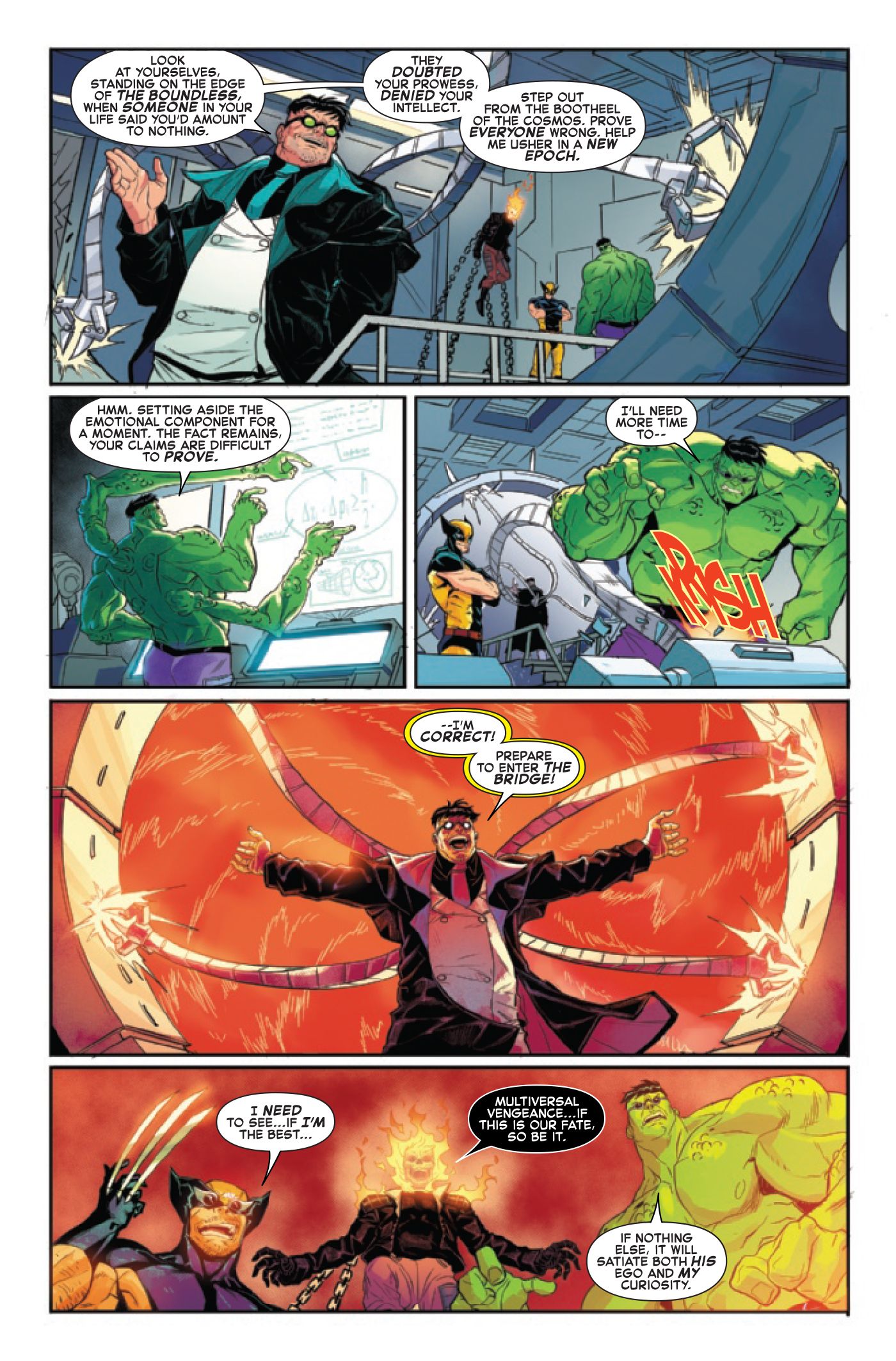 Marvel Introduces Superior Versions of Wolverine, Hulk and Ghost Rider