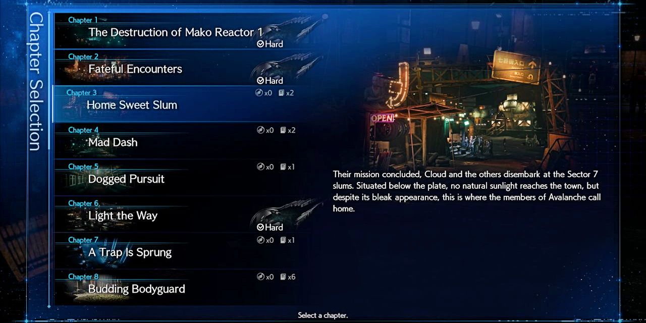 FF7 Remake: How New Game Plus Works